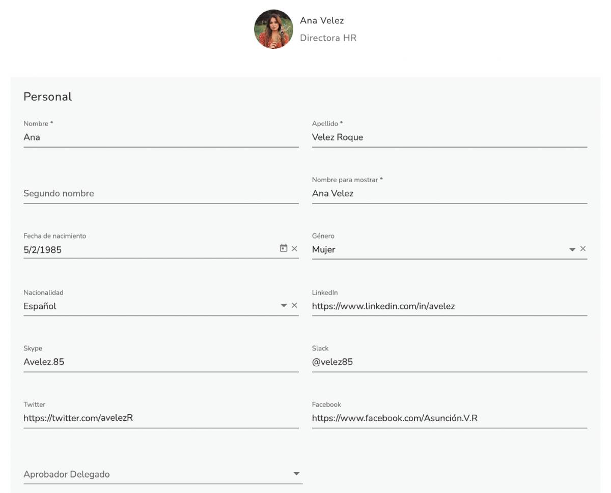 Plantilla base de datos de empleados en Excel