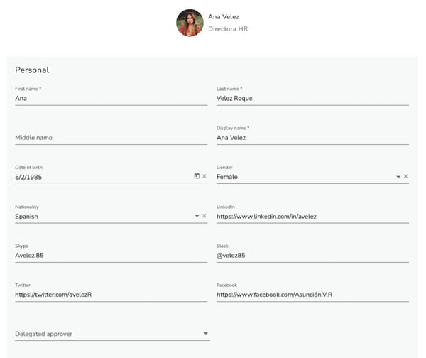 Employee Database Template in Excel