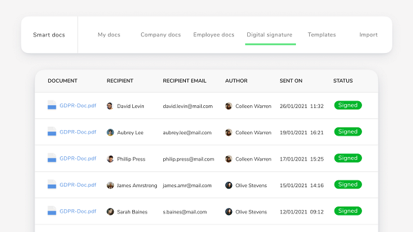 The key to electronic signatures in employment contracts